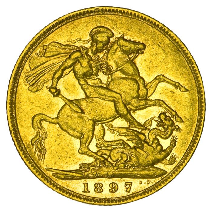 Goldmünze 1 Pfund Sovereign Victoria Schleier - pro aurum